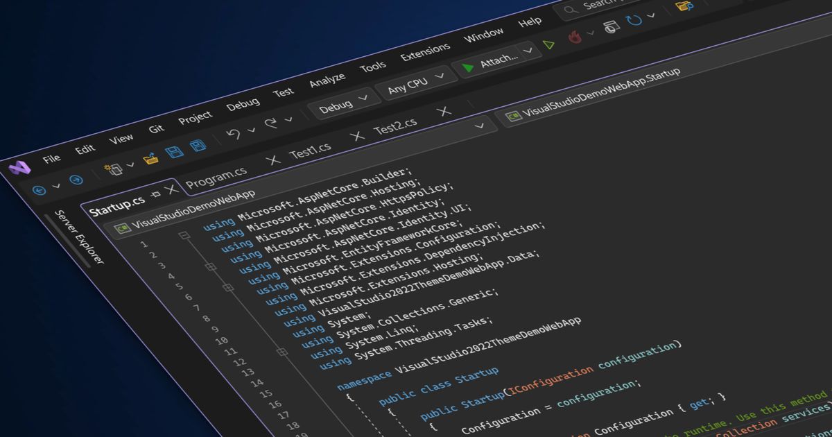 Microsoft announces refresh to Visual Studio interface with Fluent ...