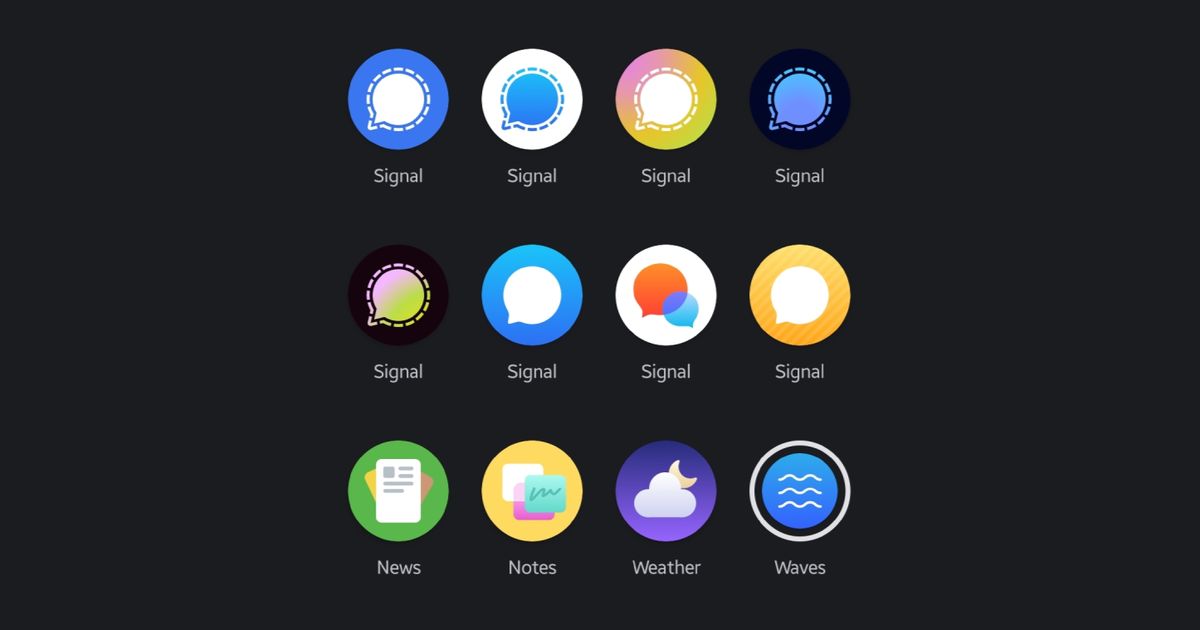You can now change Signal's icon and name to make it look like another ...