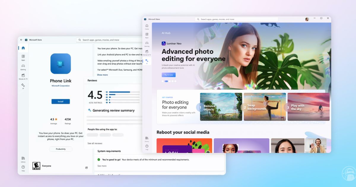 Microsoft introduces an AI Hub and AI-Generated review summaries in the ...