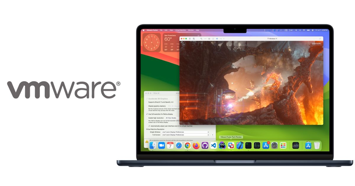 VMware Fusion 2023 tech preview: Introducing 3D acceleration support ...
