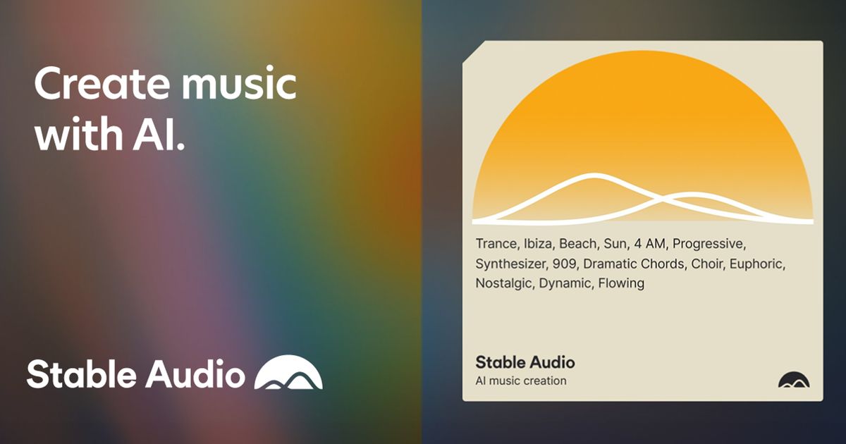 Stability AI unveils 'Stable Audio': A versatile platform for AI Music ...