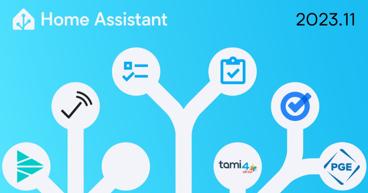 Home Assistant 2023.11 update brings improved to-do lists and Matter ...