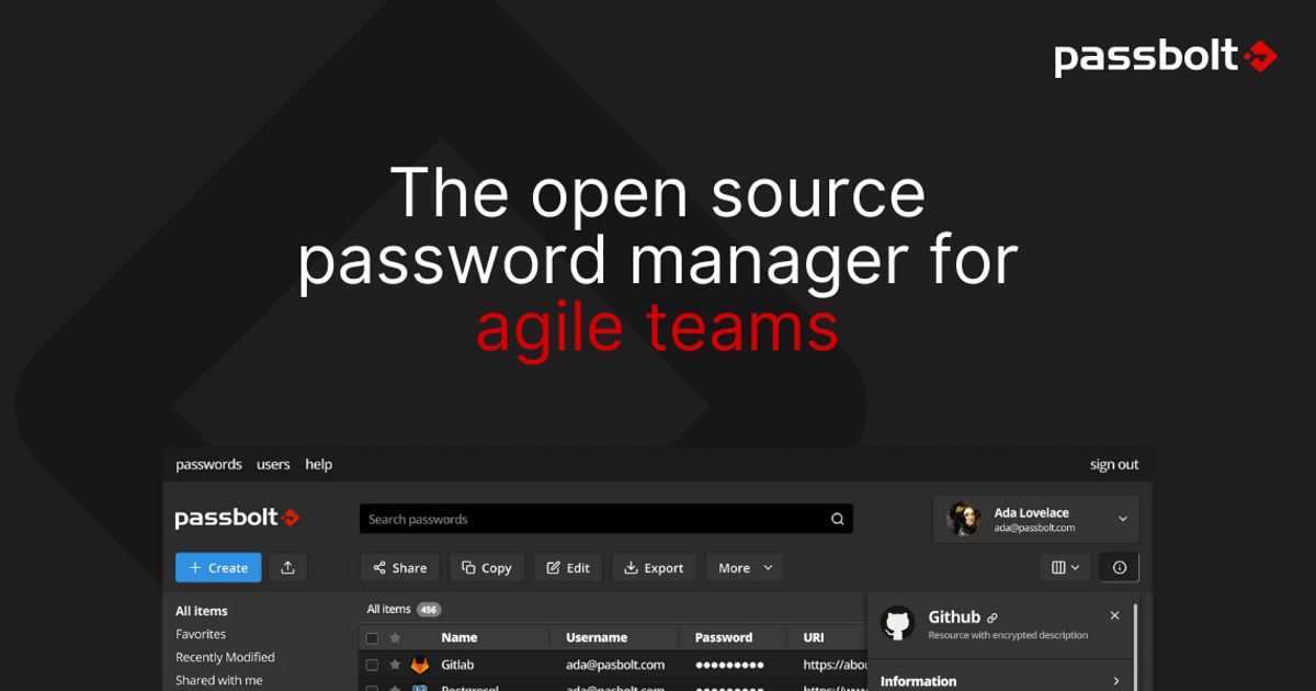 Passbolt unveils version 4.4 with TOTP management and enhanced user ...