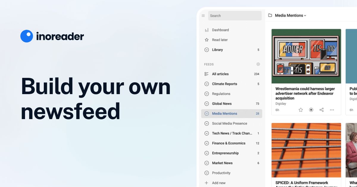 Inoreader unveils new 'Monitoring Feeds' feature for enhanced content ...