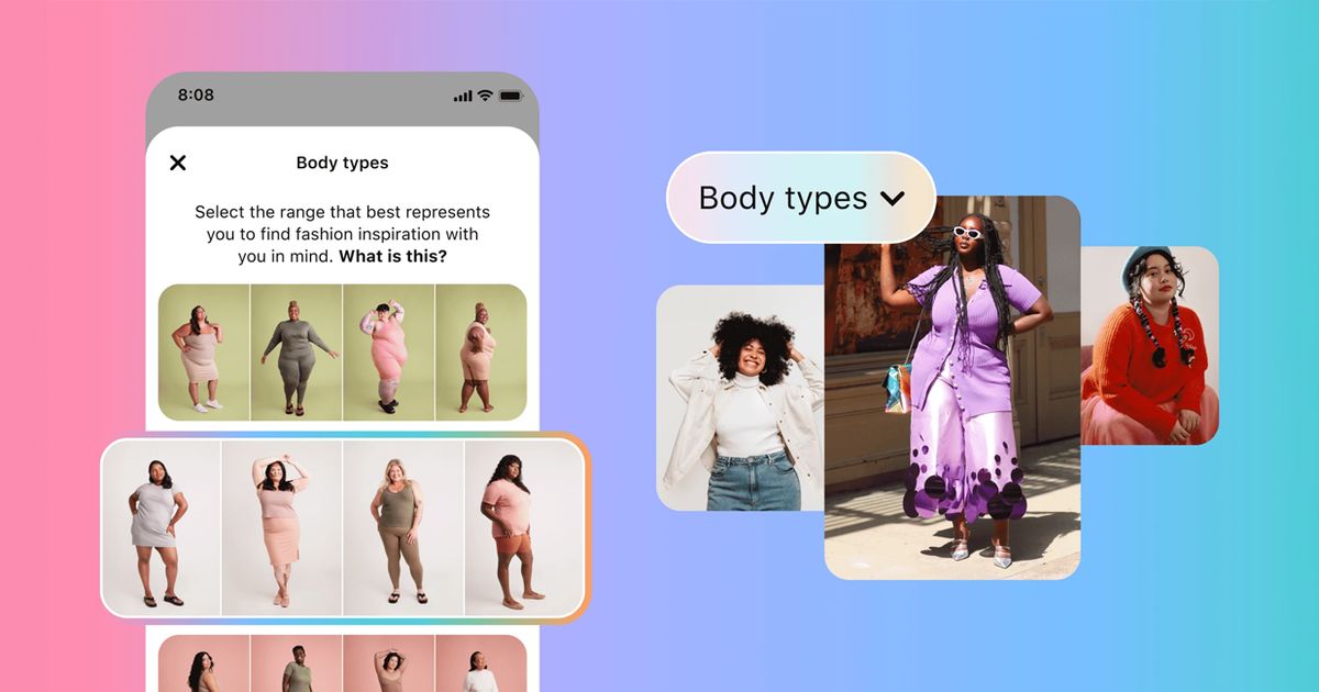Pinterest launches a new 'Body Type Ranges' tool in the U.S | AlternativeTo