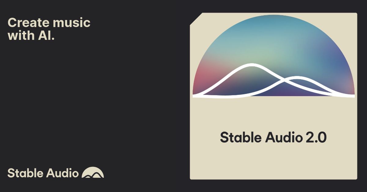 Stability AI launches Stable Audio 2.0 with full track generation up to ...