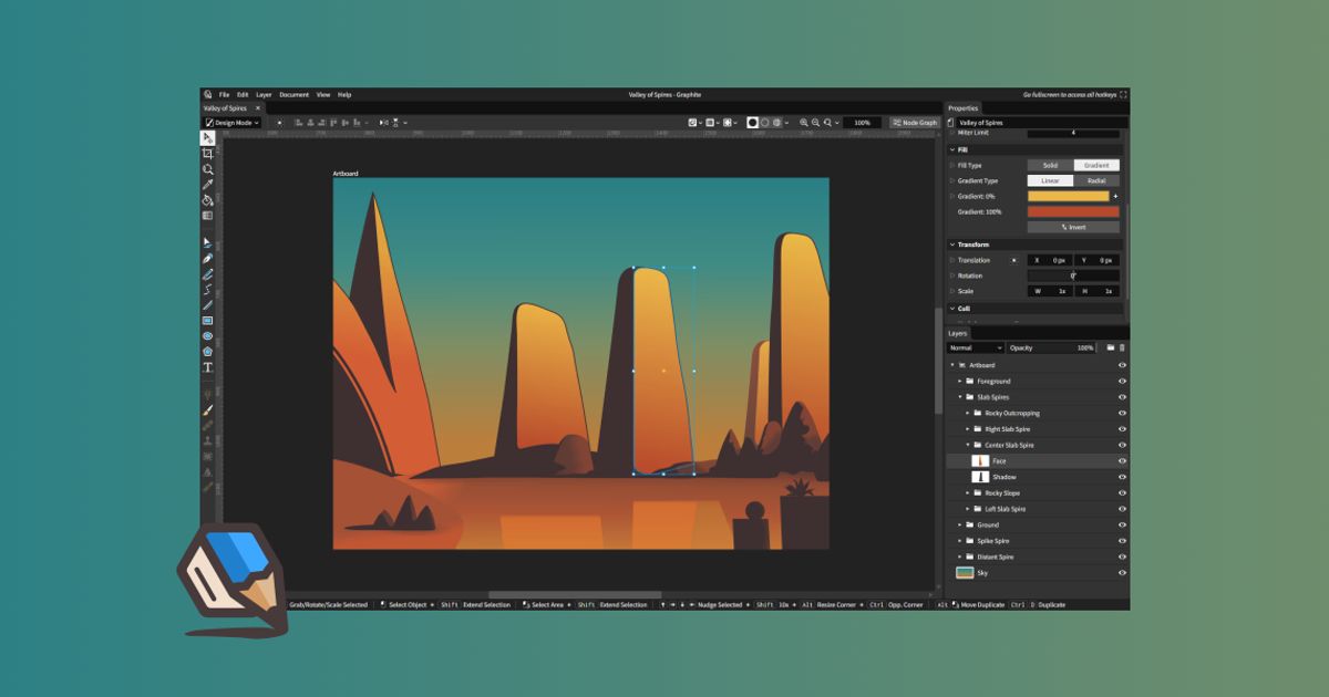 Vector graphics editor Graphite launches new grid overlay and improved ...