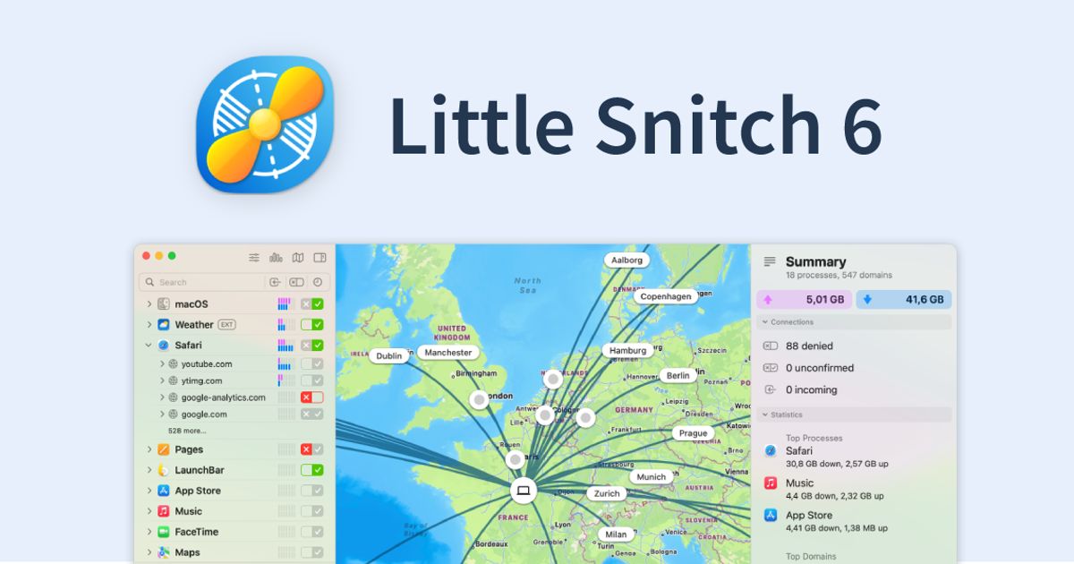 Little Snitch 6: A new era of enhanced network monitoring and ...