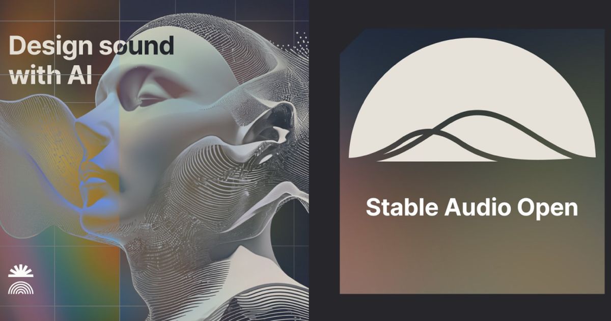 Stability unveils Stable Audio Open, a new open-source model for music ...