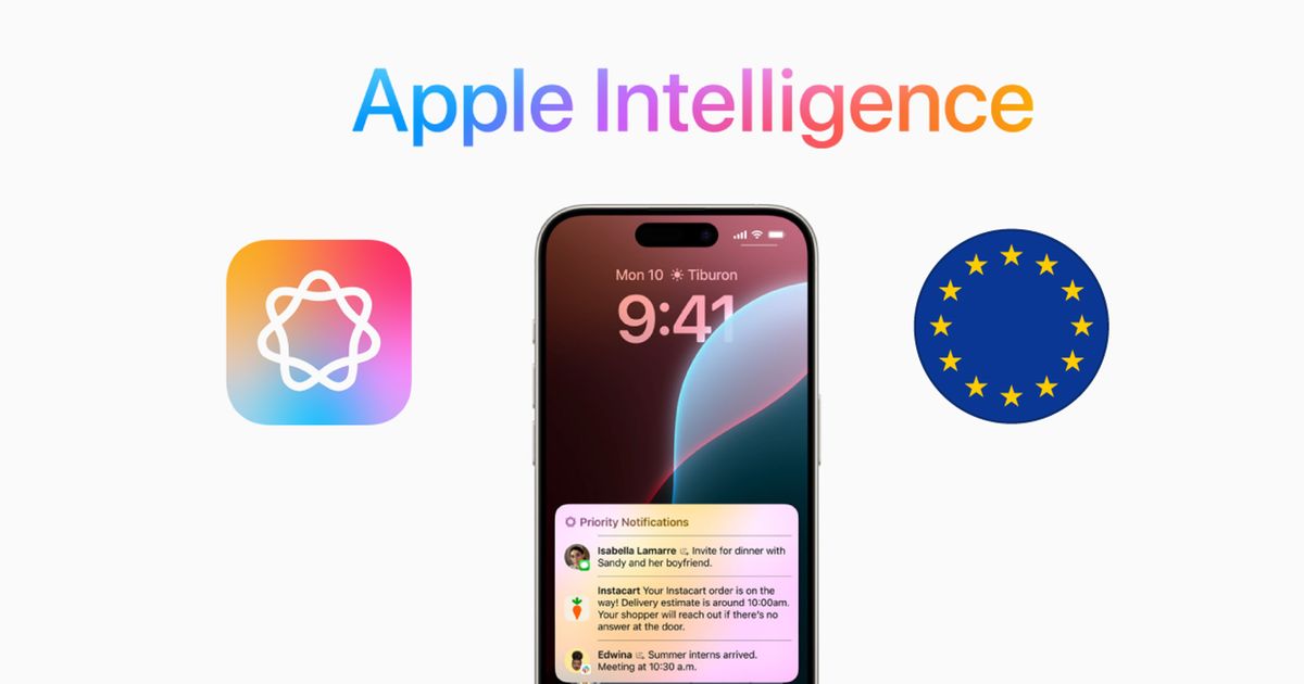 Apple delays launch of Apple Intelligence & other features in EU due to ...