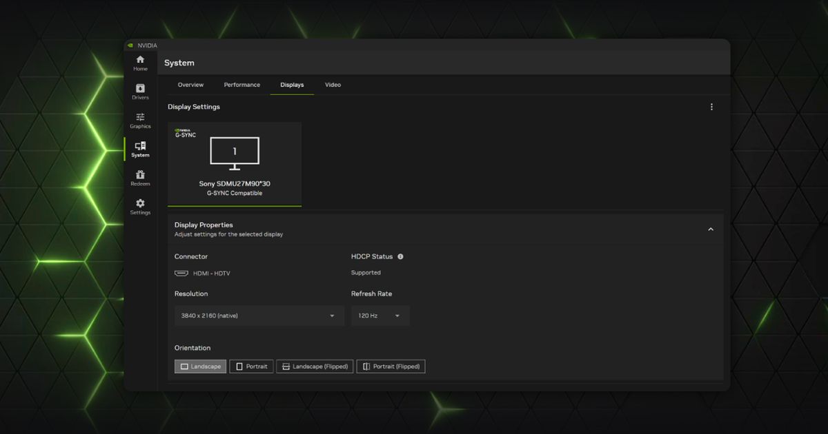 The new Nvidia app adds RTX Super Resolution, new Display Settings ...