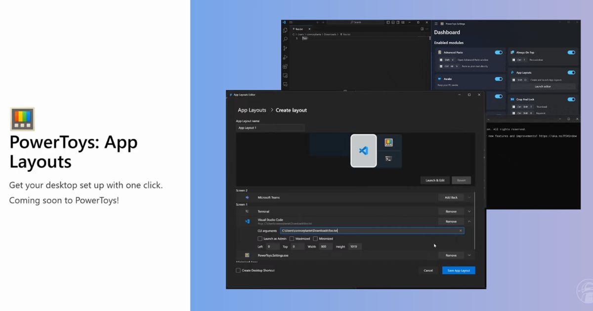 PowerToys is set to launch a new tool that auto-arranges multiple apps ...