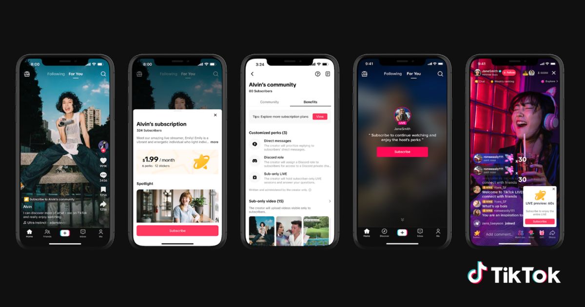 TikTok expands subscription feature to boost creator monetization ...