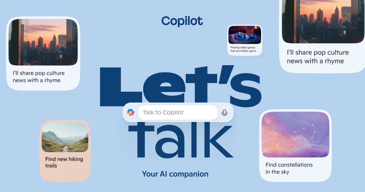 Microsoft unveils its major Copilot update with Vision and Voice ...