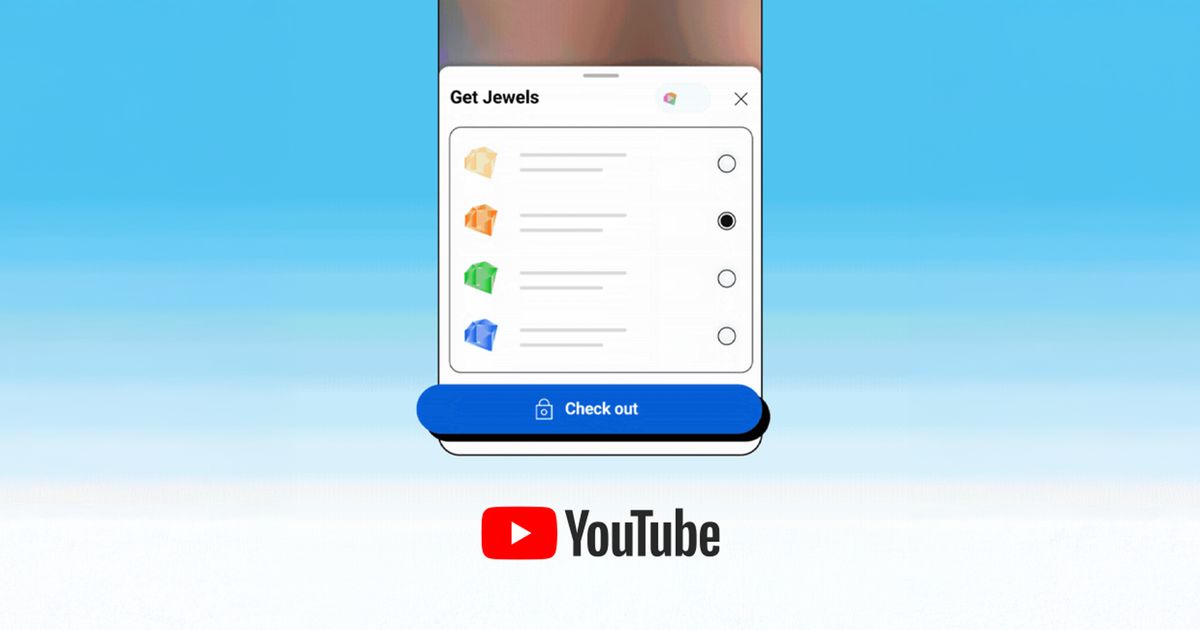YouTube introduces new 'Jewels' virtual currency for gifting creators ...