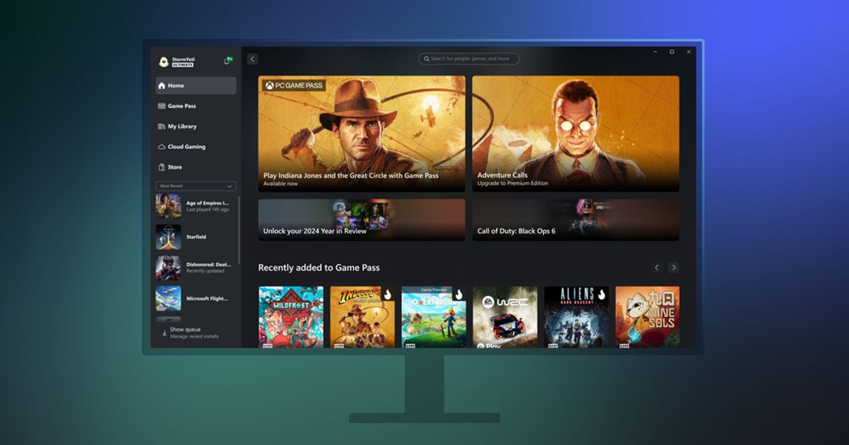 Microsoft updates the Xbox App on Windows with a new redesign and over ...