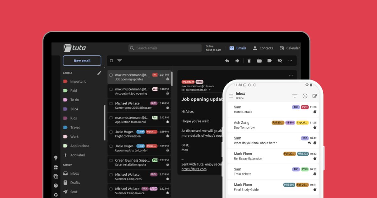 Tuta Mail enhances email management with the introduction of a new ...