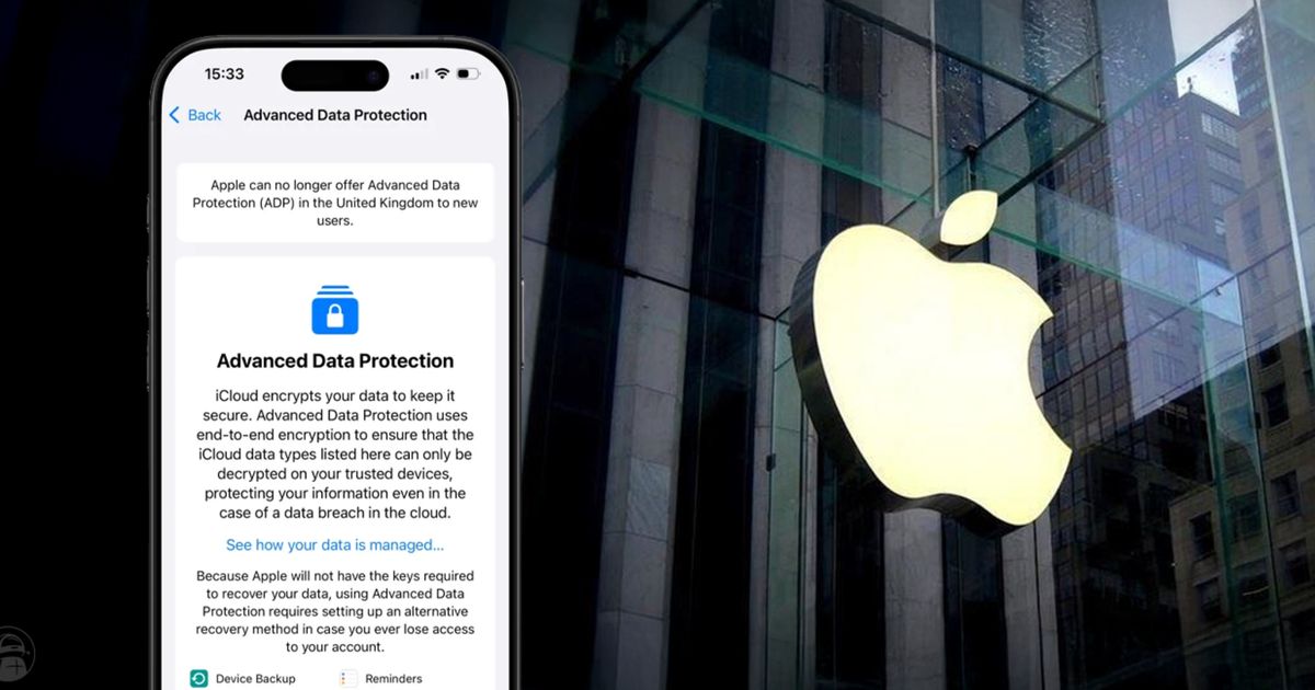 Apple halts advanced data protection in the UK over goverment ...
