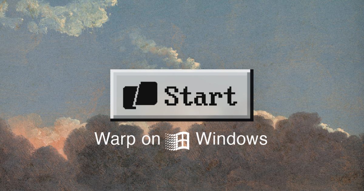 The AI-powered terminal Warp is finally now available on Windows | AlternativeTo