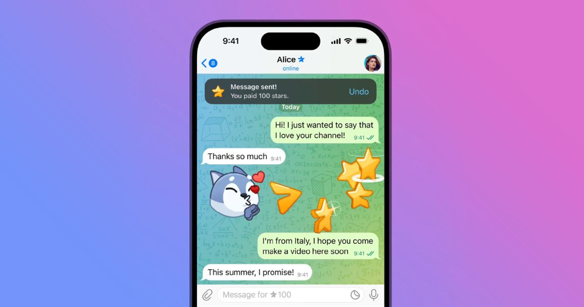 Telegram introduces Star Messages, cheaper user verification ...