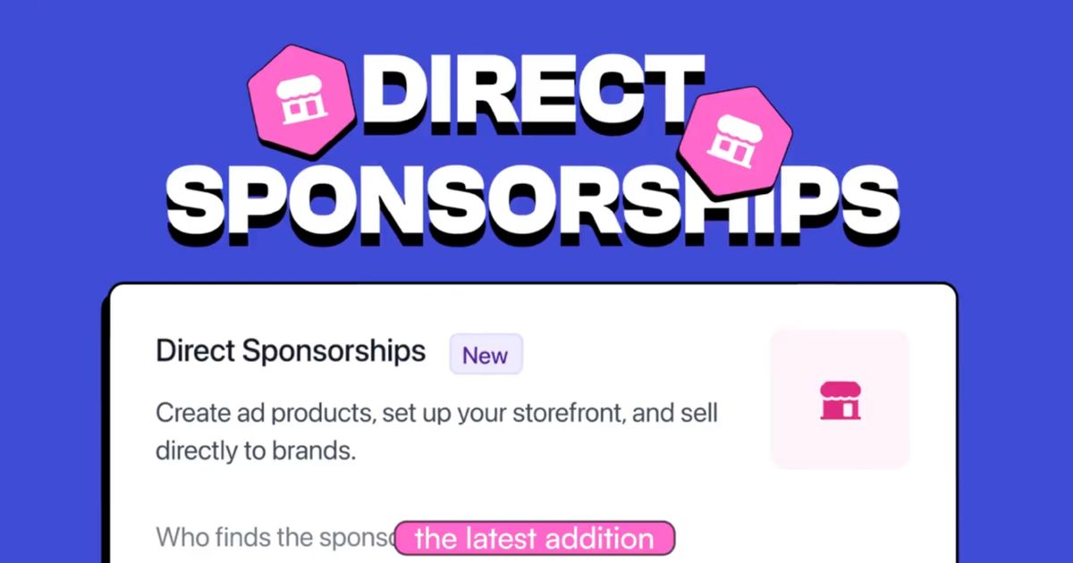 beehiiv launches direct sponsorships for independent ad sales and ...