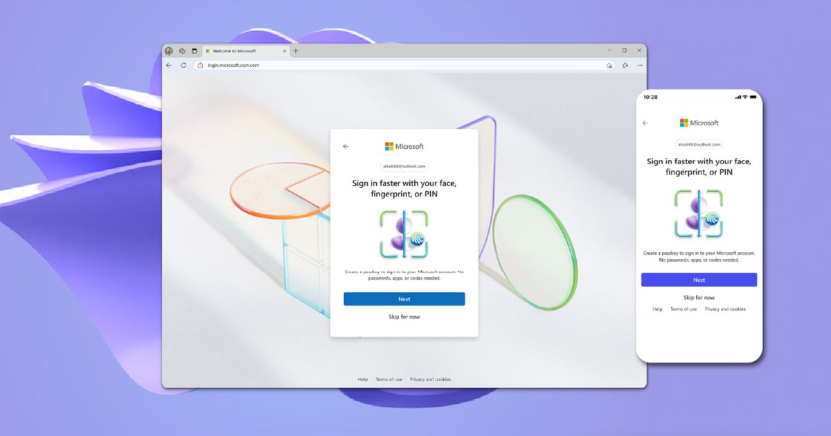 Microsoft goes passwordless by default for new accounts, aiming to ...