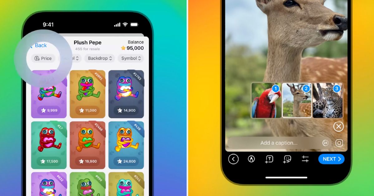 Telegram adds gift marketplace, batch story posting, and channel auto ...