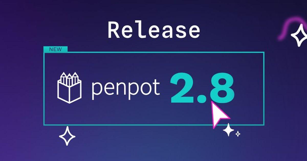 Penpot 2.8 released with multi-file token import/export, SVG speed ...