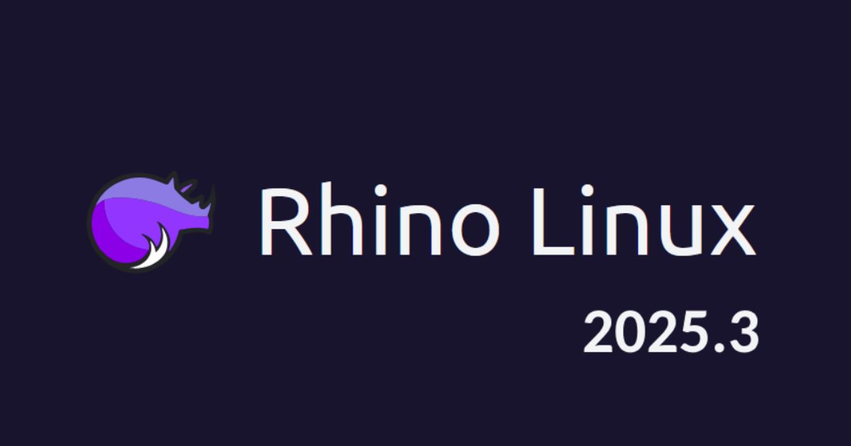 Rhino Linux 2025.3 debuts RPK2 package manager and KDE Plasma 6 option ...
