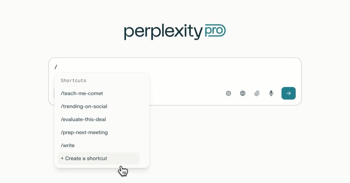 Perplexity Comet launches Shortcuts for automating web workflows ...