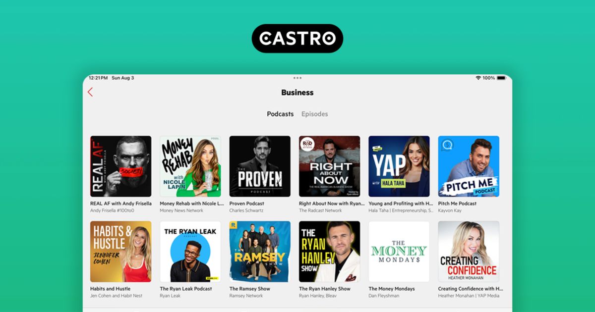 Castro brings iPad app and device sync for seamless podcast listening ...