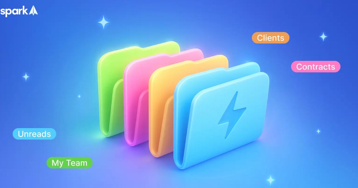 Spark Mail launches customizable Smart Folders for advanced email ...