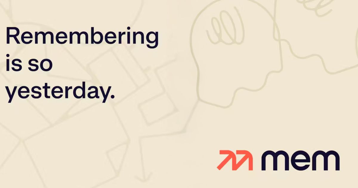 Mem 2.0 relaunches with smarter note-taking tools, offline support, and ...