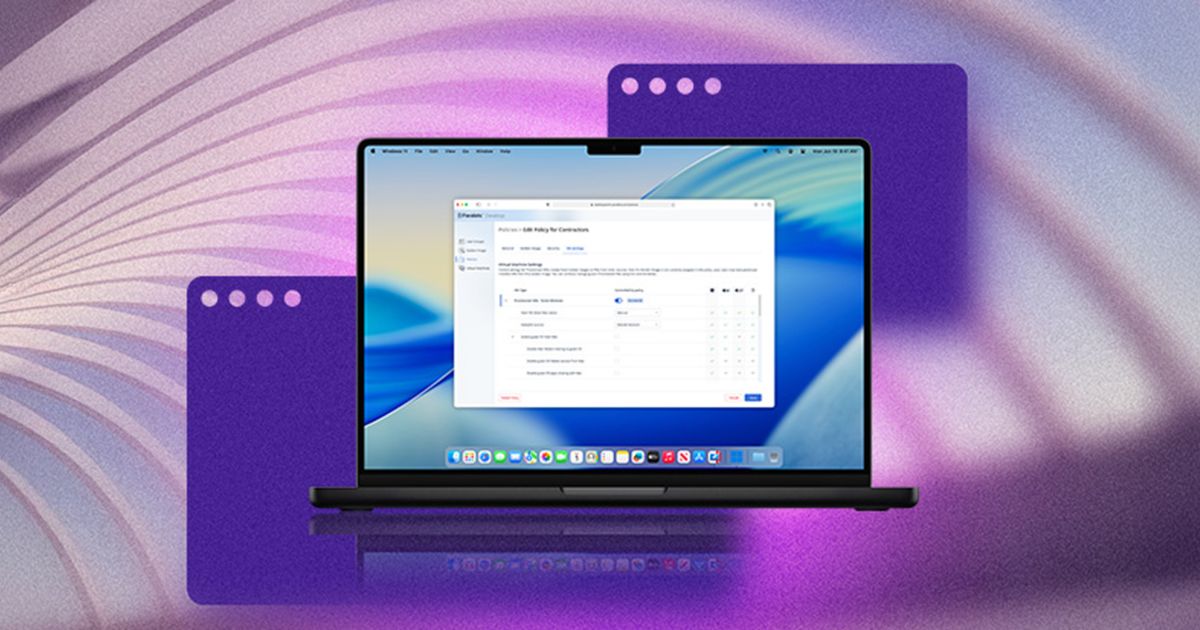 Parallels Desktop 26.1 brings new VM policies, conflict-aware ...