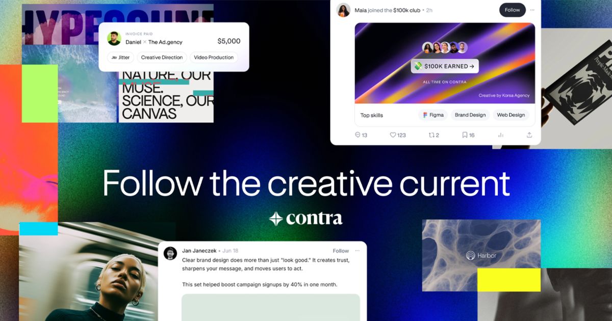 Contra relaunches with Community feature, transforming into a full ...
