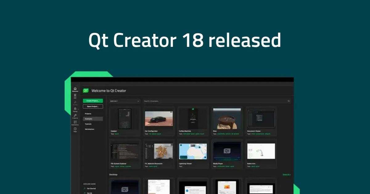 Qt Creator 18 adds experimental support for development containers and ...