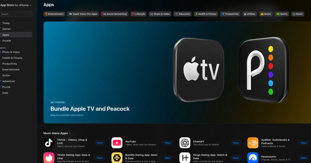 Apple launches web-based App Store for easier app browsing & discovery ...