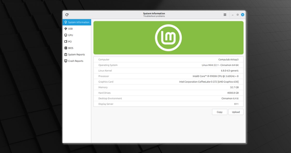 Linux Mint introduces new system information and administration tools ...