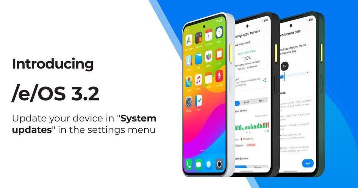 Privacy-focused mobile OS /e/OS 3.2 now warns you of applications ...