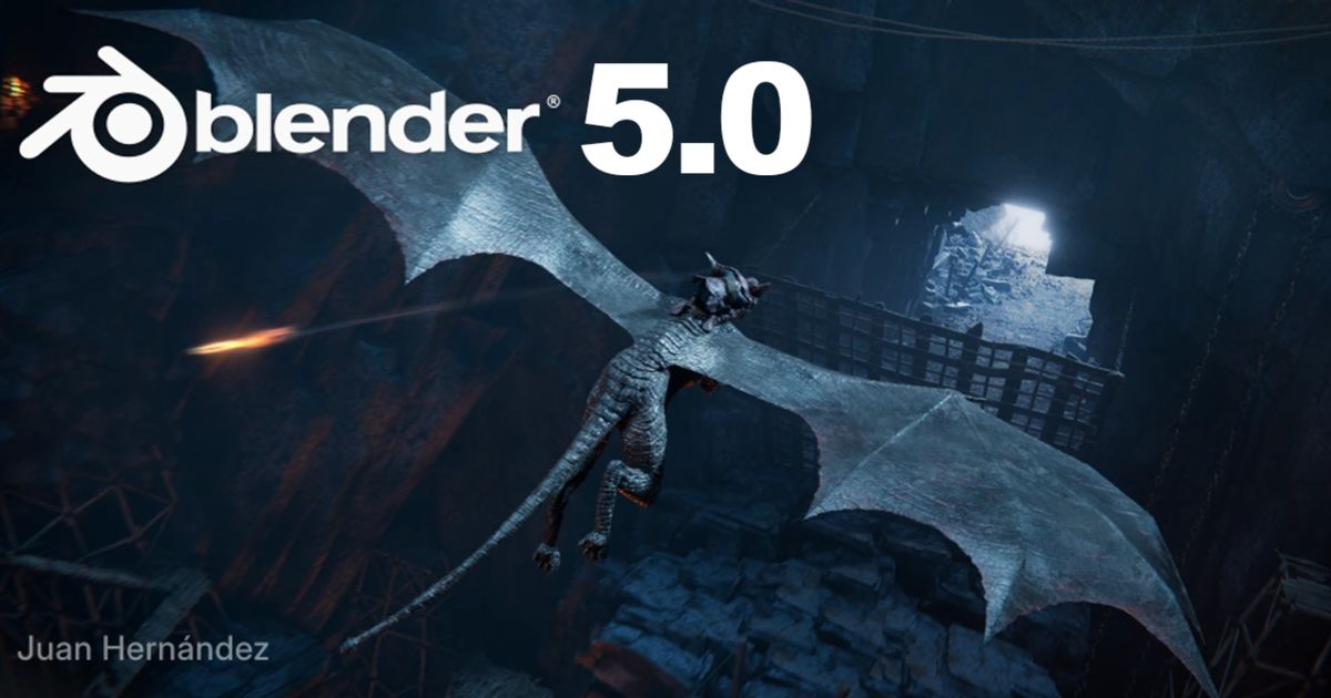 Blender 5.0 launches with ACES color, enhanced rendering, and tighter ...