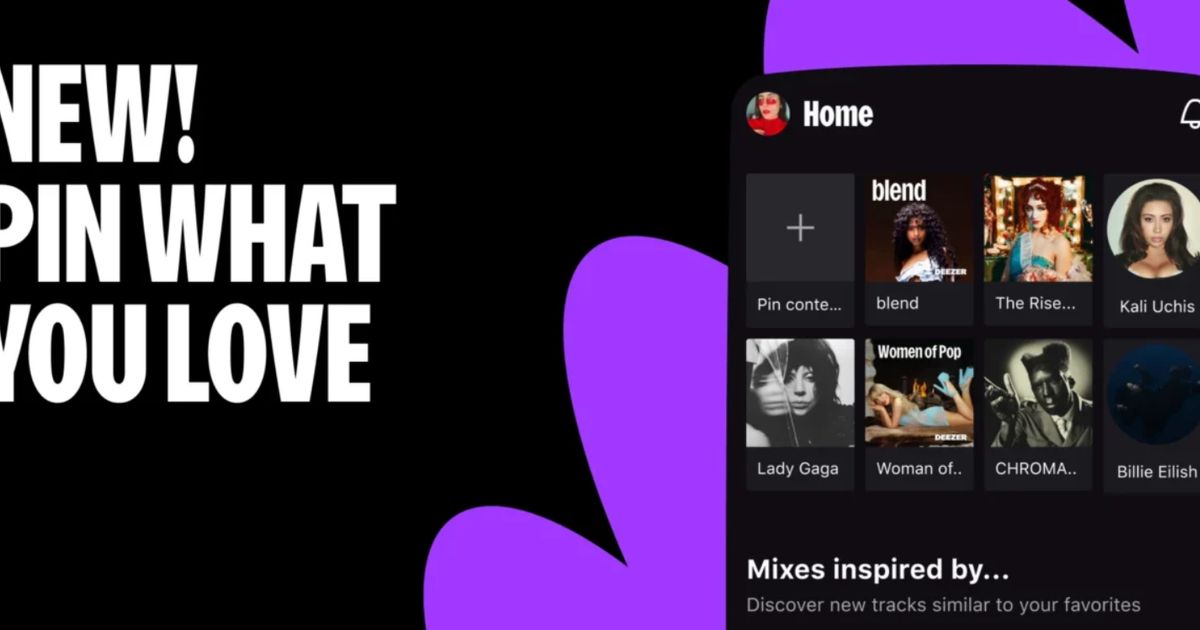 Deezer launches Quick Access to pin favorites on home tab | AlternativeTo