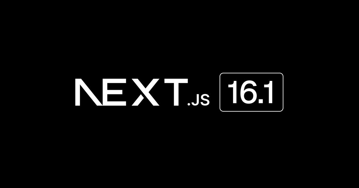 Next.js 16.1 released with Turbopack file system caching, Next.js ...