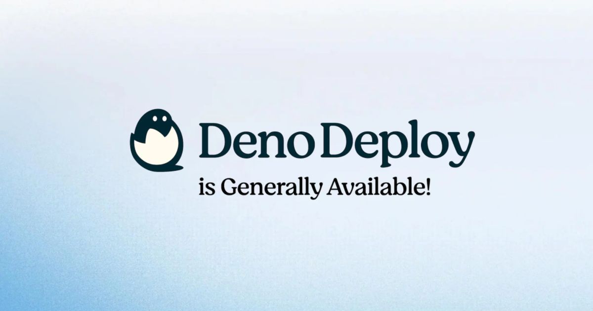 Deno Deploy reaches GA with CI/CD, observability, and Deno Sandbox beta ...