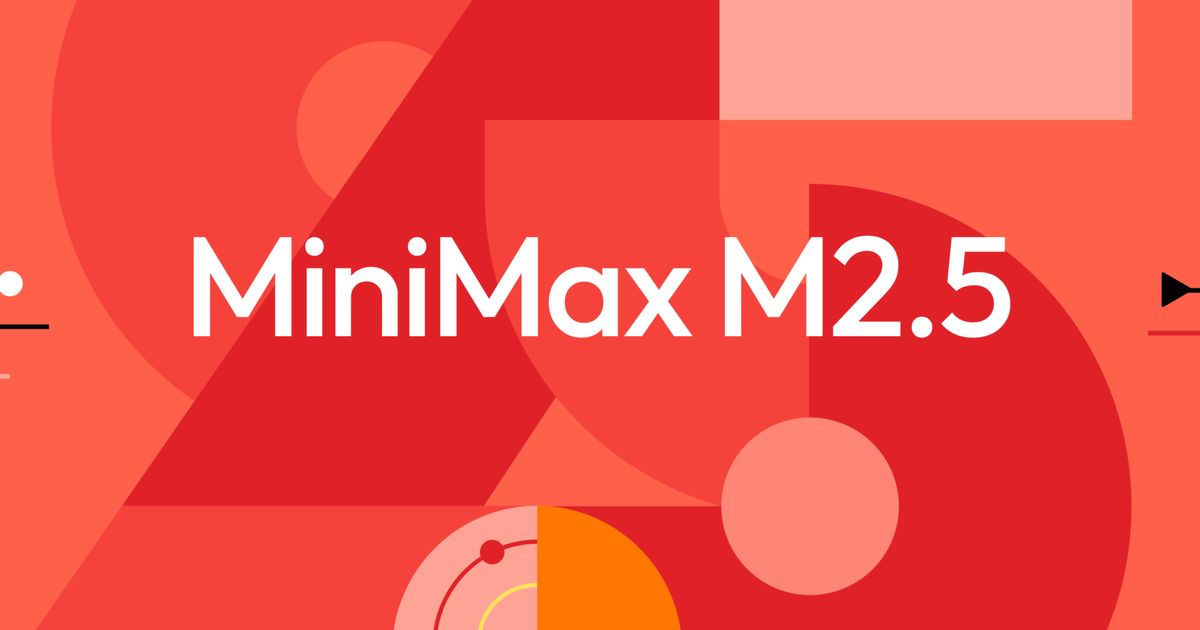 MiniMax releases m2.5, an open-source model with SOTA coding and faster ...