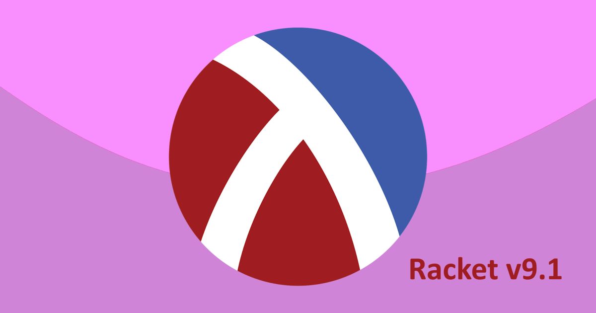 Racket v9.1: language-specific docs, curved syntax arrows & more ...