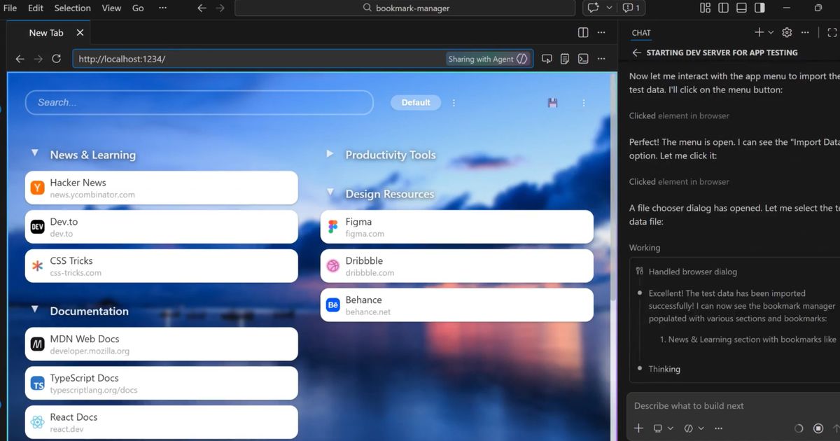 Visual Studio Code 1.110: enhanced agent plugins and persistent session ...