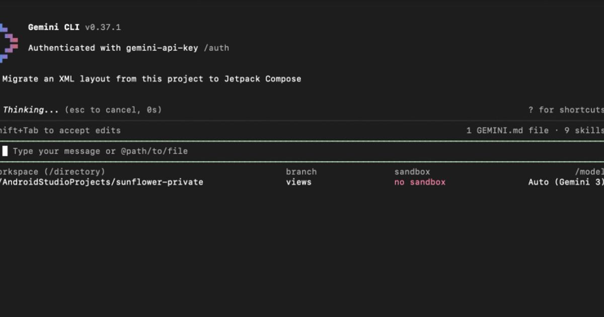 Google debuts rebuilt Android CLI, skills & knowledge base for faster ...