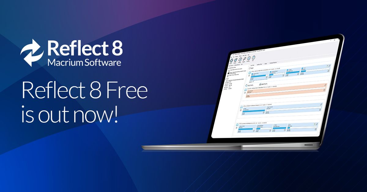 The free version of Macrium Reflect is being discontinued with version ...