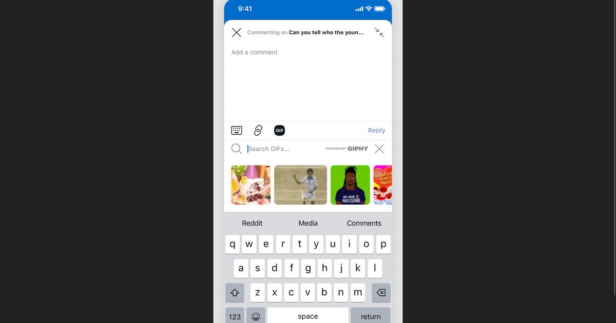 Reddit teams up with GIPHY in order to add GIFs directly in comments ...