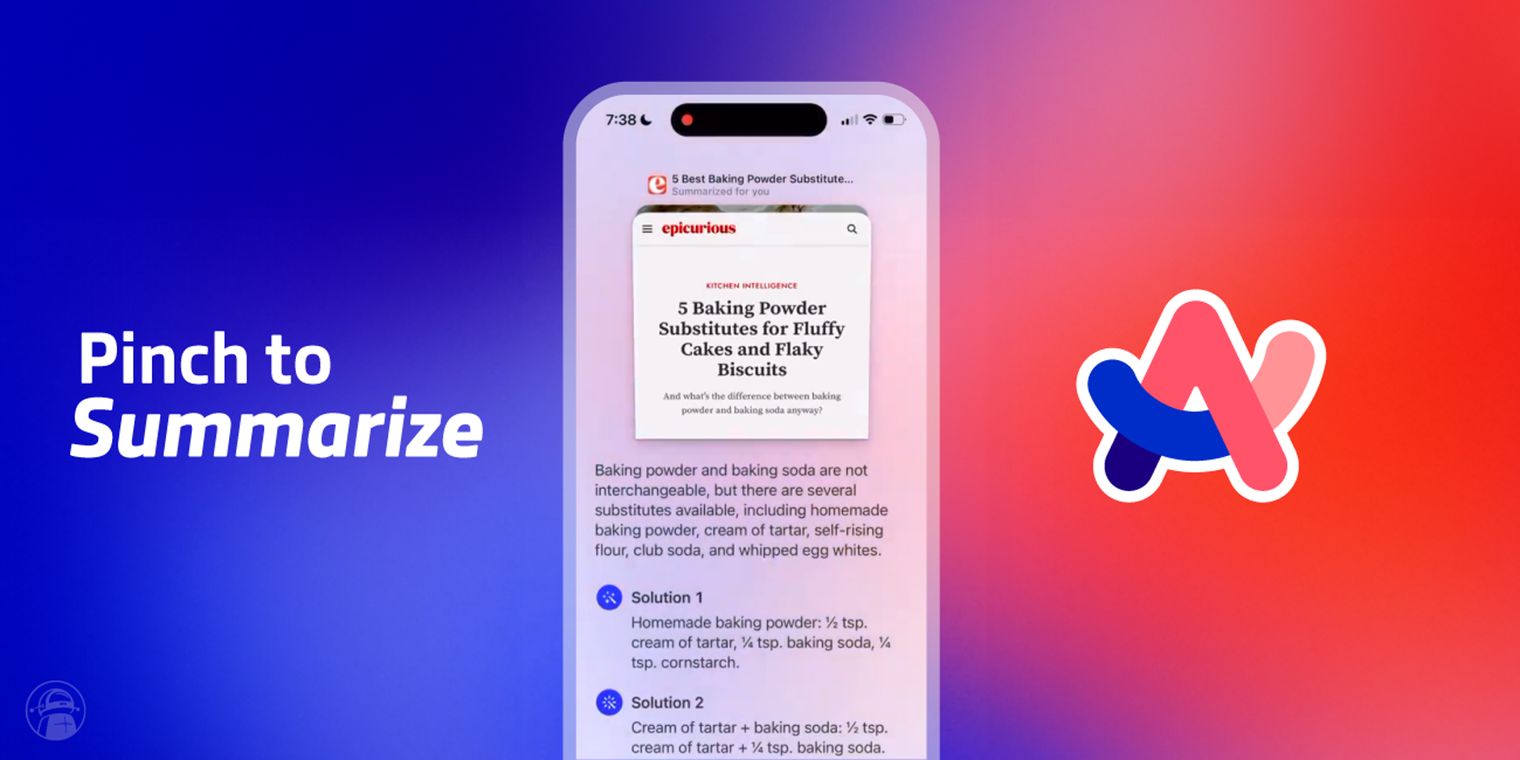 Arc introduces new AI-powered 'pinch-to-summarize' feature for swift ...